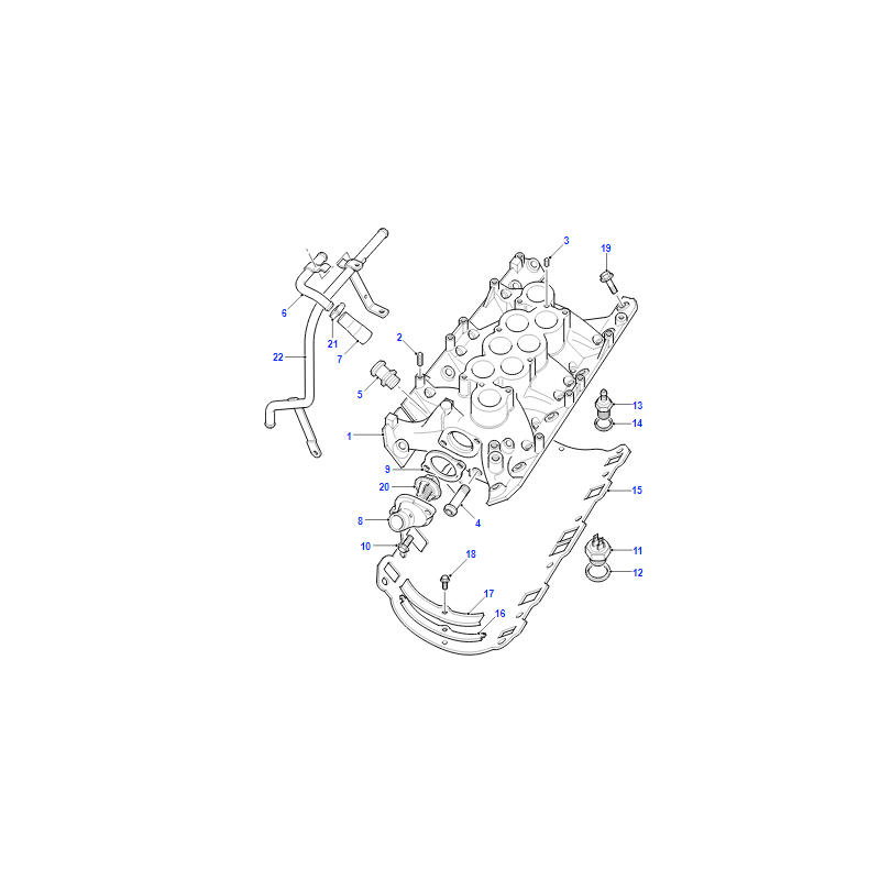 ETC4765 Thermostat d'eau 88° pour Defender, Discovery et Range Rover ...